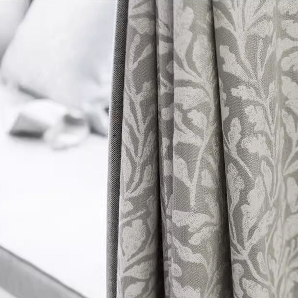 Elegant Leaf Curtain – Slashop UK